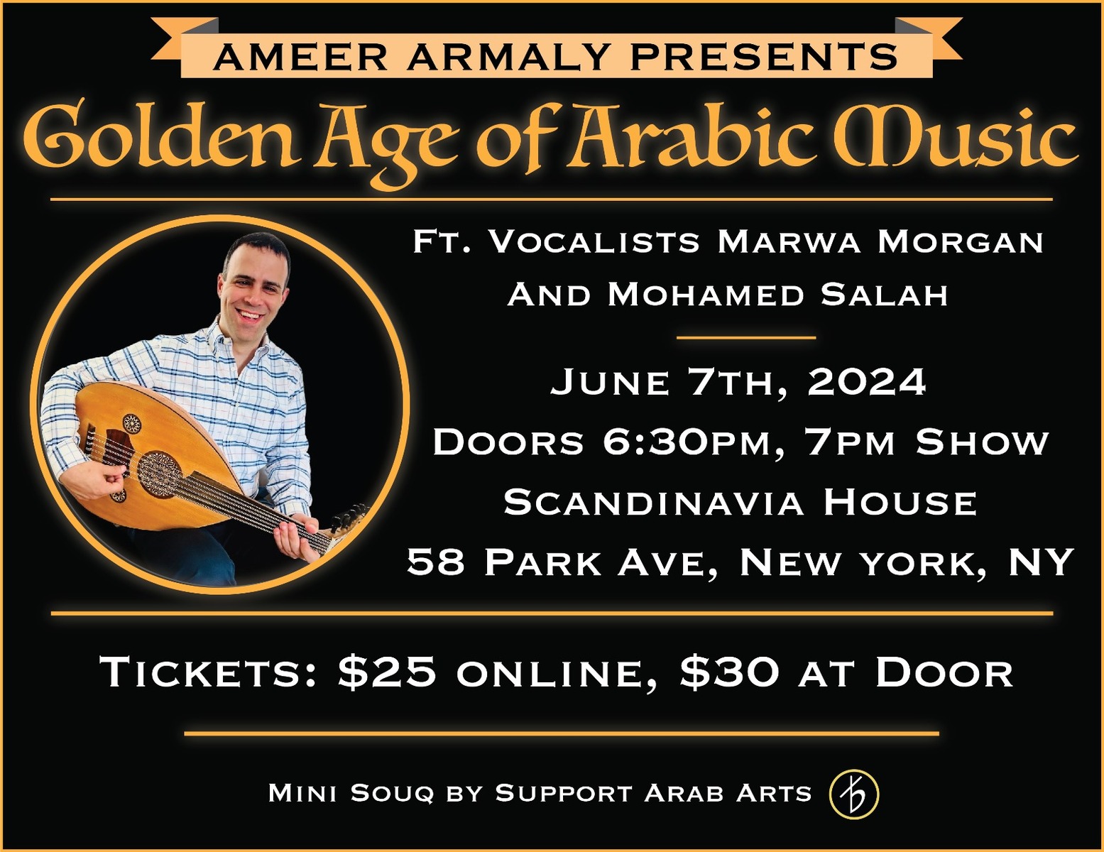 Ameer Armaly & Friends at Scandinavia House | June 07, 2024