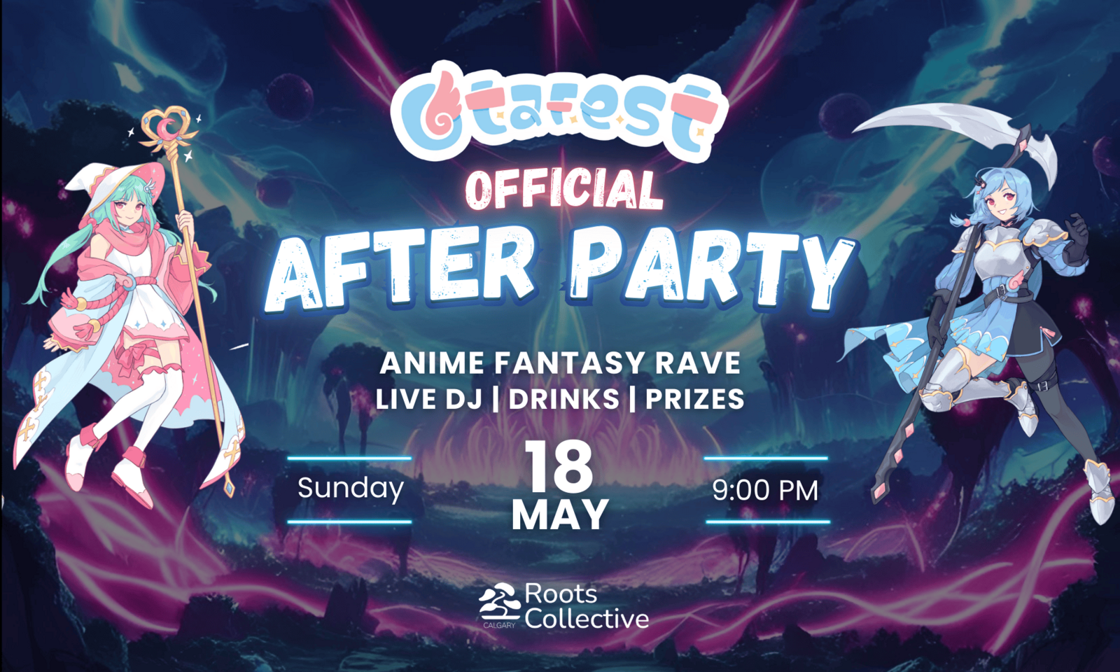 Otafest Official After Party 2025: ANIME FANTASY RAVE | May 18, 2025 ...
