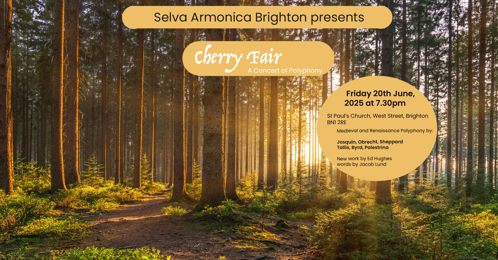 Cherry Fair - a Concert of Polyphony | June 20, 2025