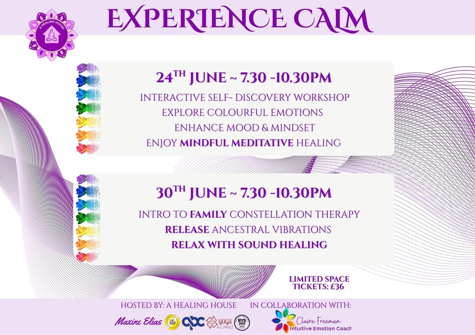 Experience Calm: Transformative | June 24, 2025