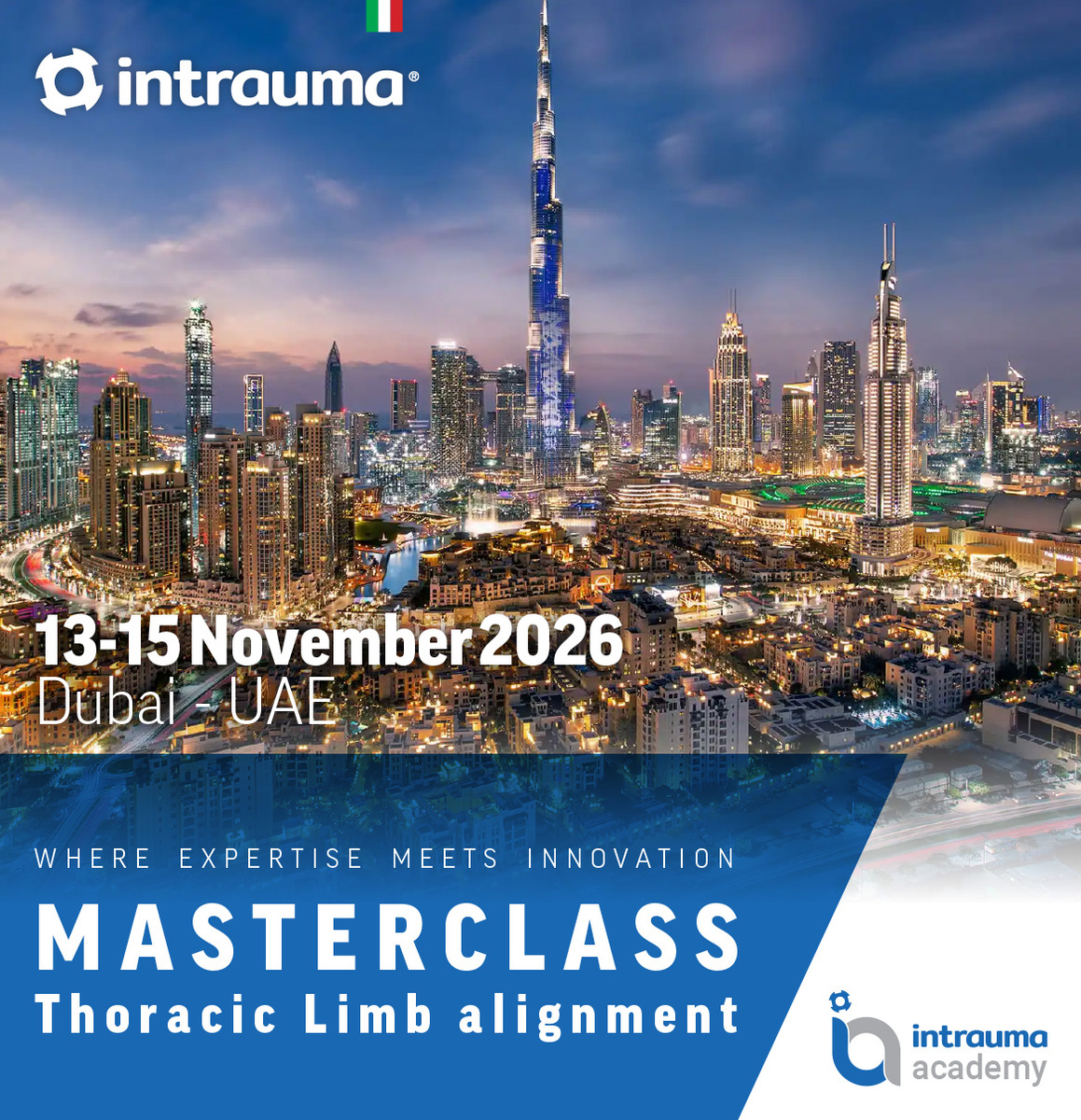 Masterclass Thoracic Limb Alignment Dubai | November 13, 2026 ...